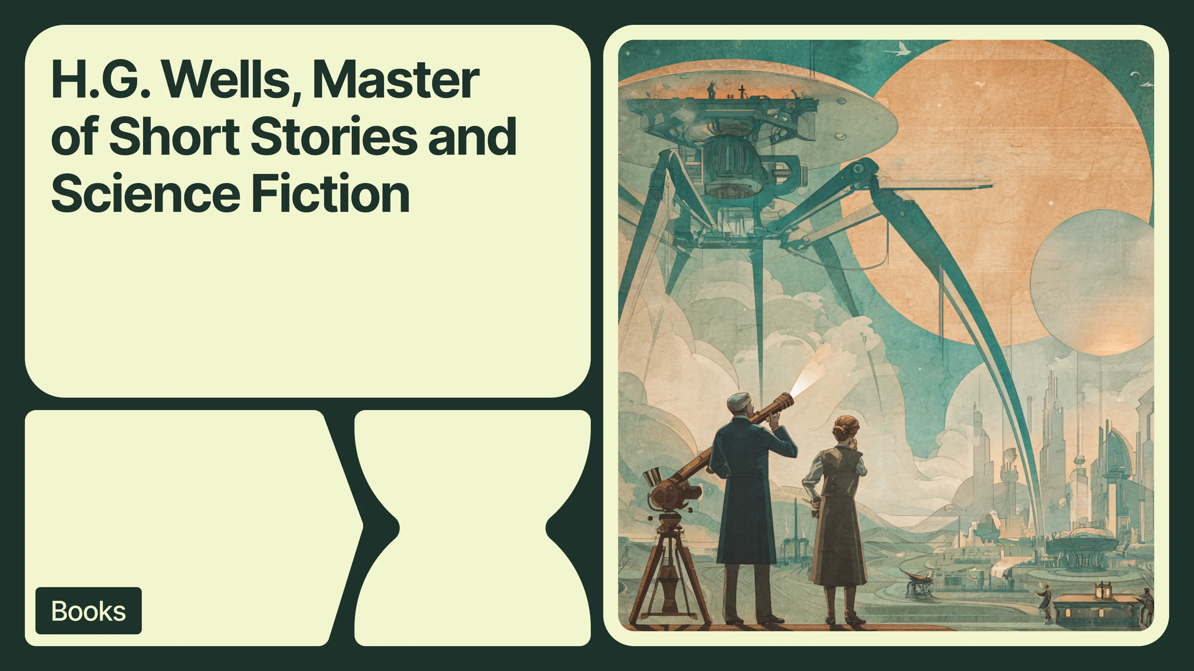 H.G. Wells, Master of Short Stories and Science Fiction