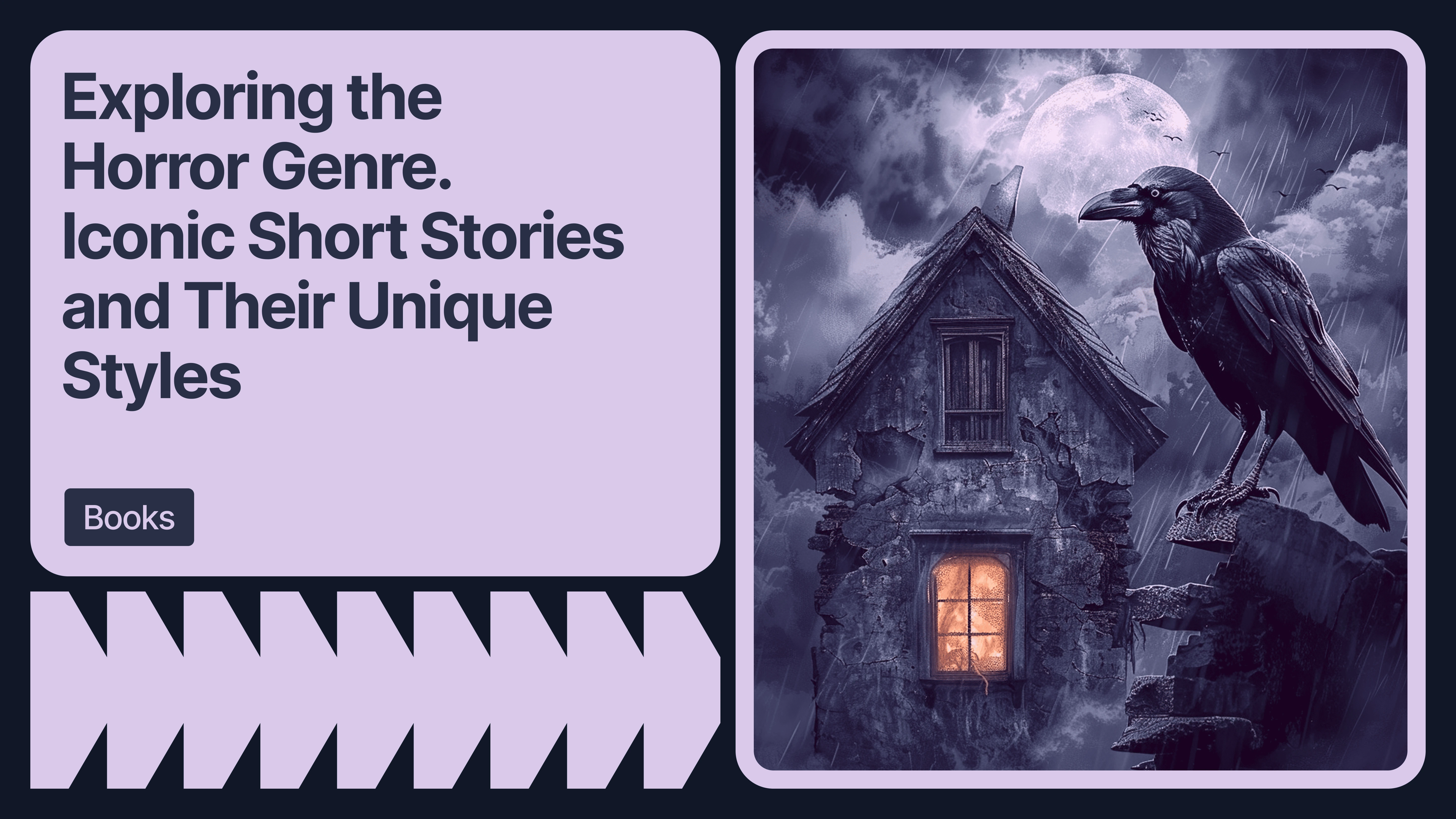 Exploring the Horror Genre. Iconic Short Stories and Their Unique Styles