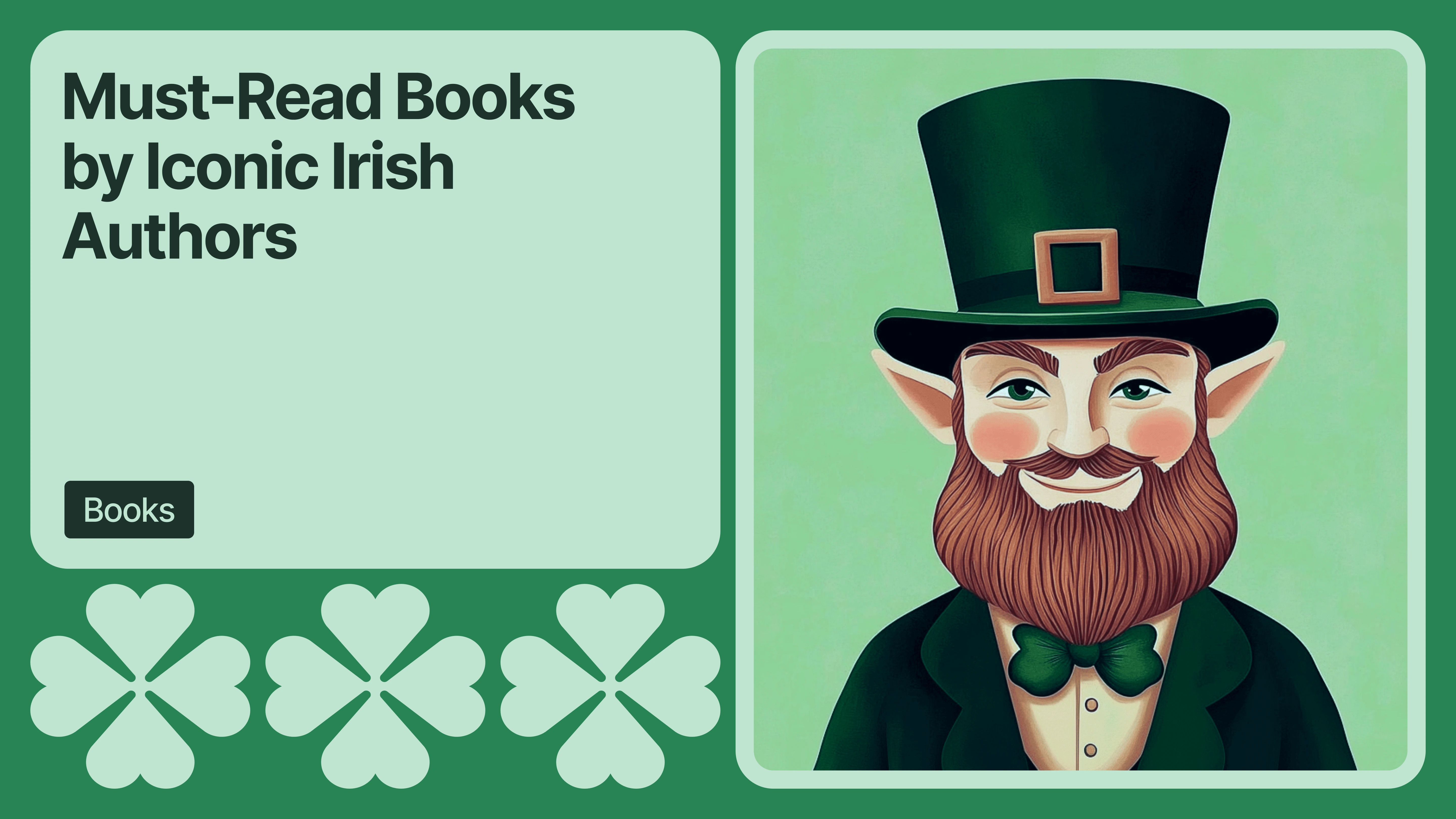 Must-Read Books by Iconic Irish Authors