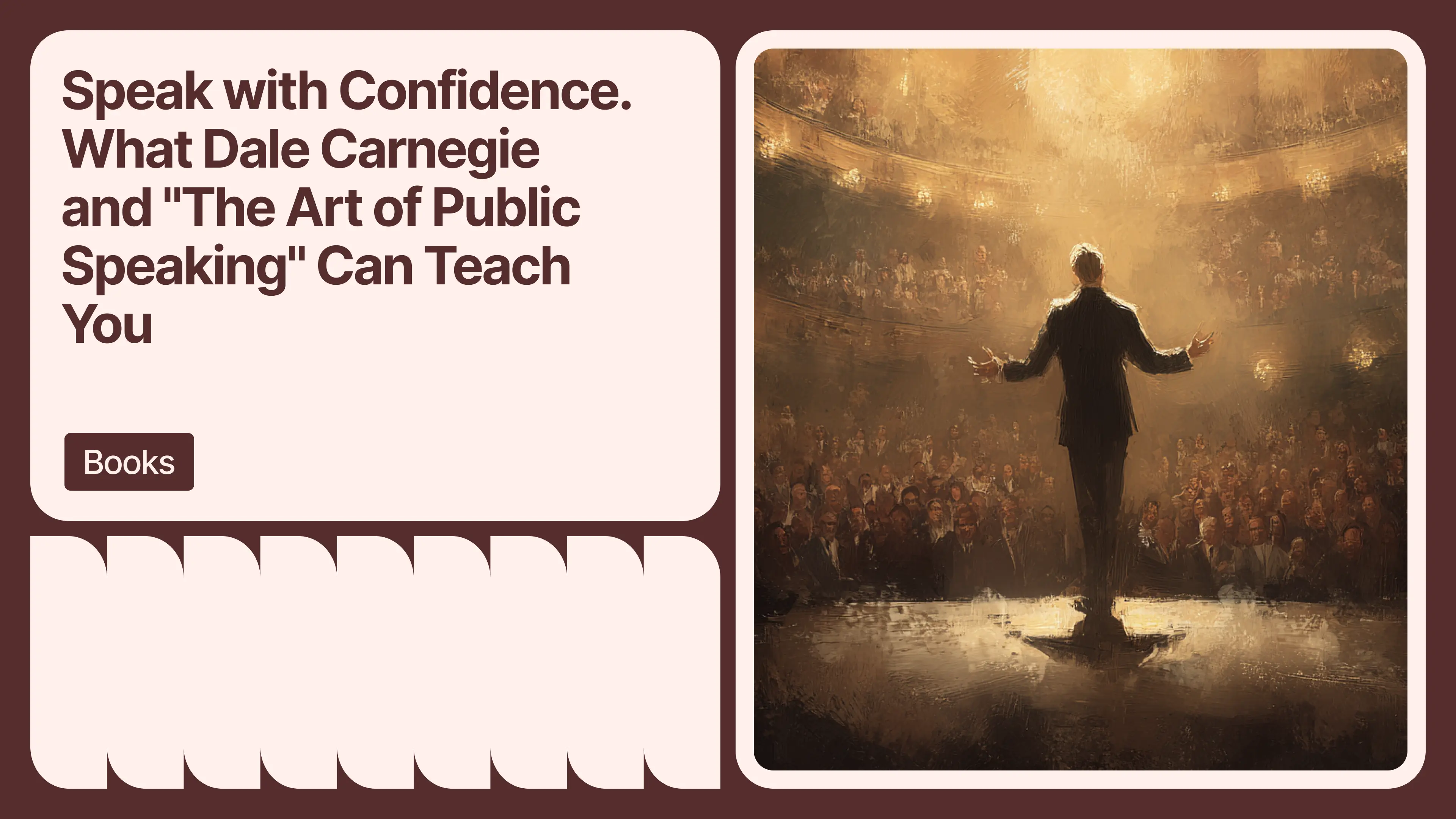Speak with Confidence. What Dale Carnegie and "The Art of Public ...